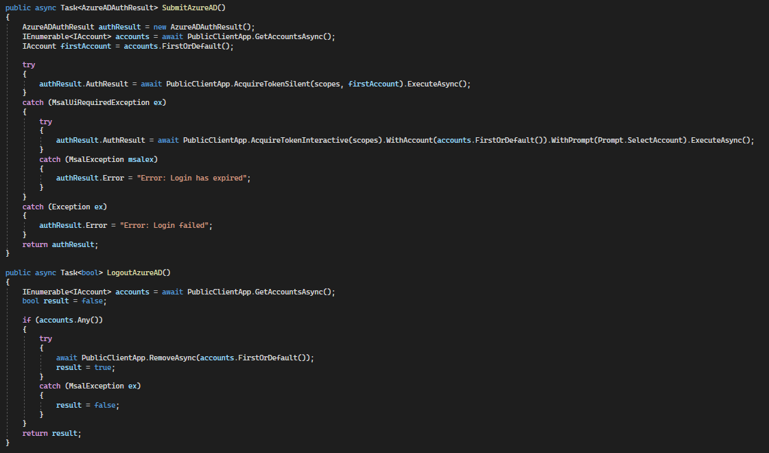 Efficiency of logging users with Azure AD, and extract data from Microsoft Graph - Microsoft Q&A