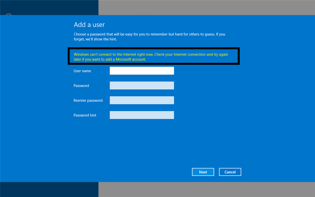 Account login problem on windows 8.1 - Microsoft Q&A