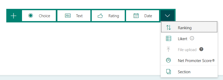 Why Microsoft Forms have very limited types of questions for Quizzes ...