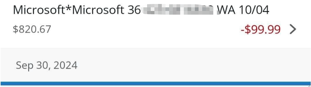 Microsoft *** Charge - Microsoft Q&A