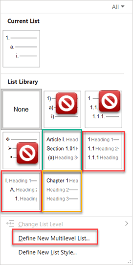 Using styles with lists - bullets, numbering and multilevel lists - Microsoft Q&A