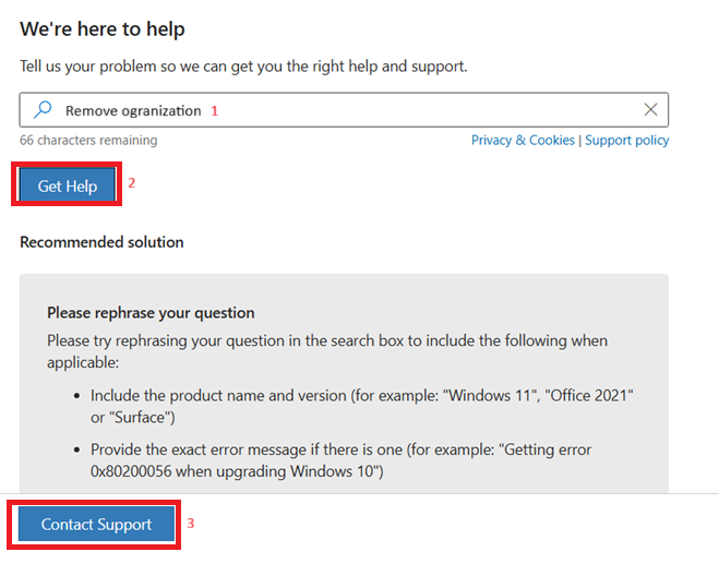 unable to close microsft account doe to error - Microsoft Q&A