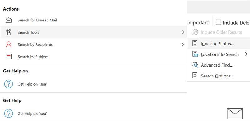 Outlook Classic Search Indexing Issue – Inconsistent Results Without ...