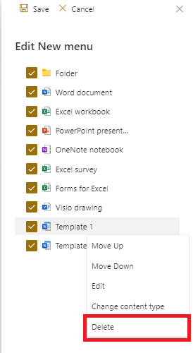 How to create a NEW doc from Word Template in SharePoint? - Microsoft Q&A