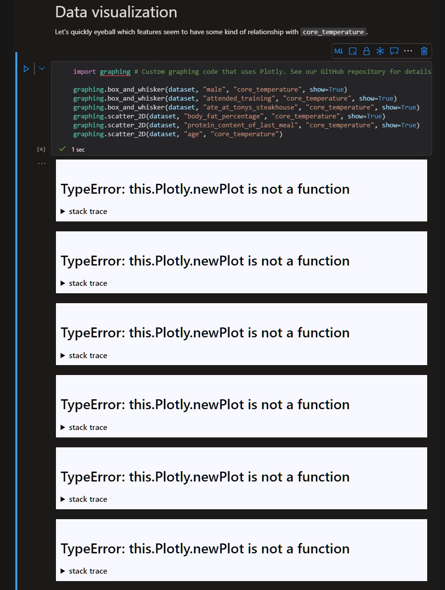 Runtime Model not working - Exercise - Train a multiple linear ...