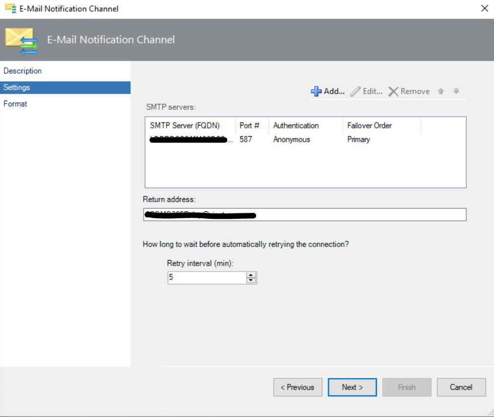 Configure O365 Relay For Scom Alert Mails Microsoft Qanda