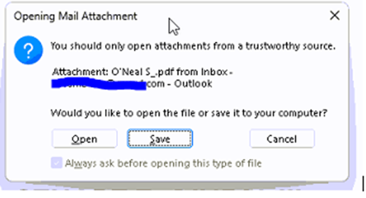 Why are attachments in Outlook not opening to my default/desktop app ...