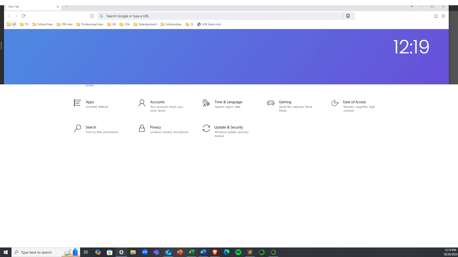 One monitor only displays part of application when "maximized ...