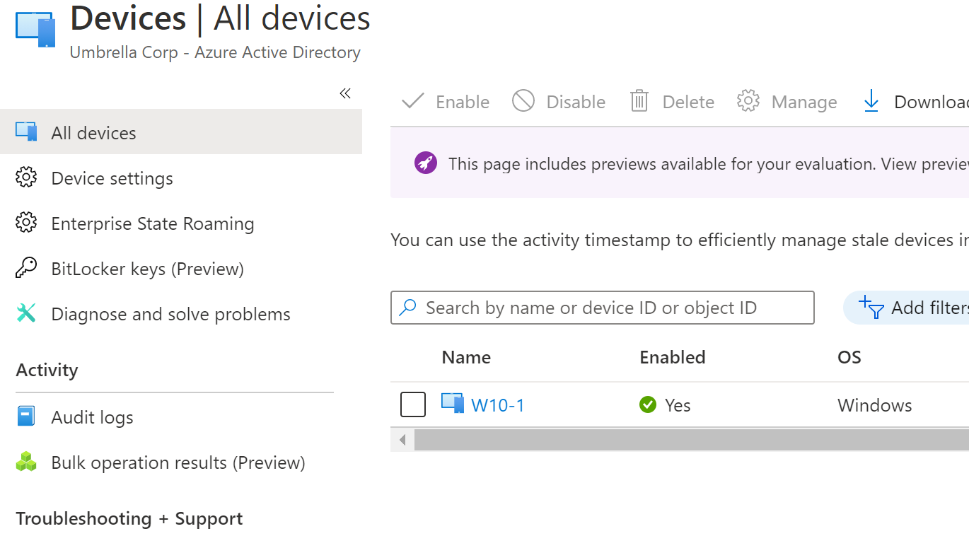 when i enable a device, it does not work - Microsoft Q&A
