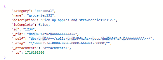 Cosmos Db Rest Api Unable To Get Document After Passing Partition Key Microsoft Qanda
