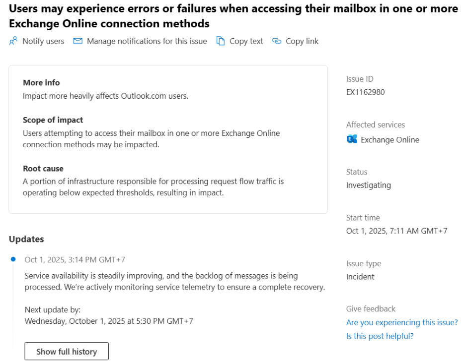 Outlook Web (OWA) – “AbortError: Service request timed out after ...