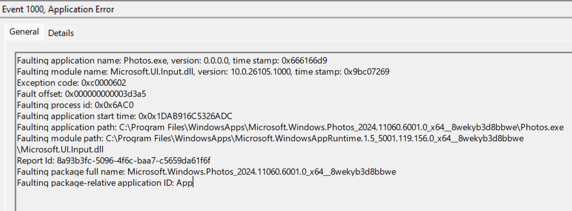 Microsoft.UI.Input.dll crashes multiple WinUI apps on startup - Microsoft Q&A