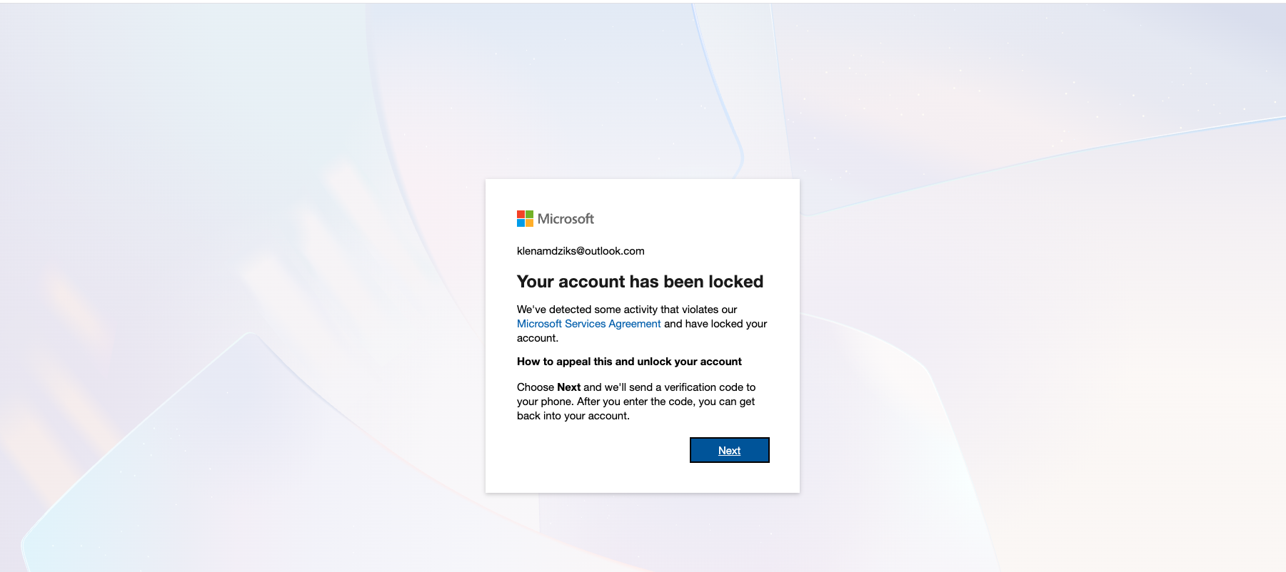 How to fix Account Blocked iSSUE - Microsoft Q&A