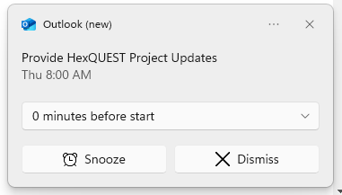 New Outlook Notification Layout - Microsoft Q&A