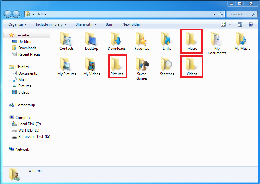 Windows 7 User Folders Redirection Issue - How can I remove the old ...