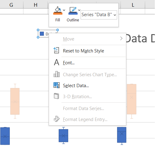Format Legend Entry for Box and Whisker Chart - Microsoft Q&A