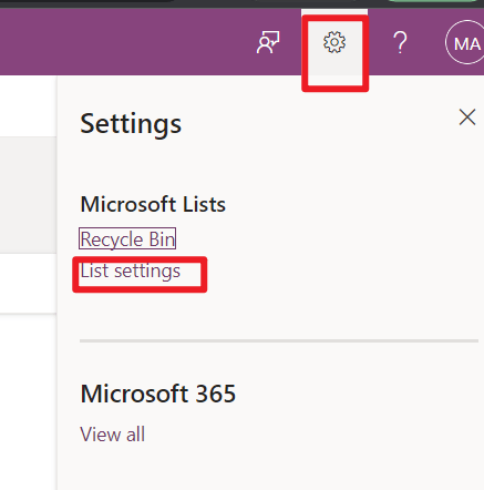 Microsoft Lists - Description of a new List - Microsoft Q&A
