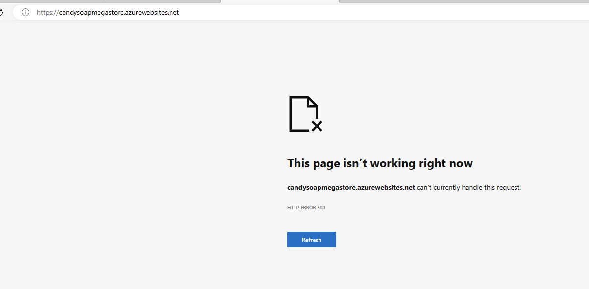 I Followed All The Steps To Deploy My App But For Some Reason I Keep Getting This Error