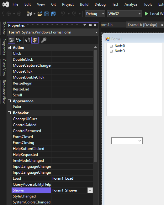 How When Loading The Program No Treeview Mode Is Selected C Winforms Microsoft Qanda