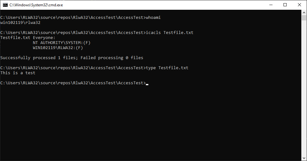 File permissions precedence - Microsoft Q&A