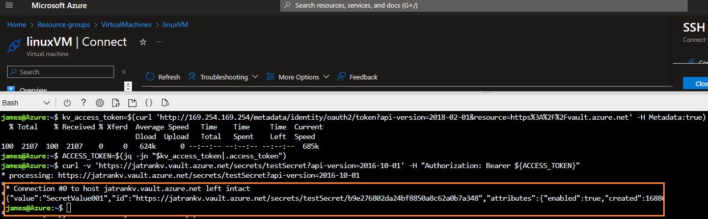 Use a Linux VM system-assigned managed identity to access Azure Key Vault - Microsoft Q&A