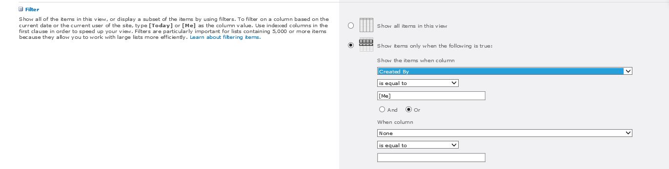 how to create all items view with all data in place in that view ...
