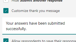 How to see your answers before your submit a MS Form? - Microsoft Q&A