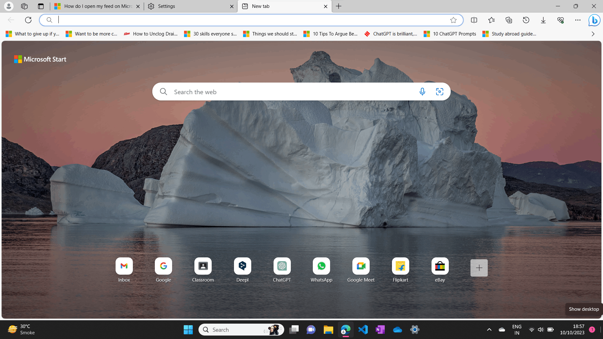 How do I open my feed on Microsoft edge? - Microsoft Q&A
