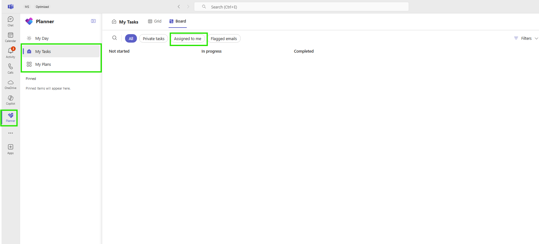 The connection to my Microsoft Planner is broken. How do I restore it ...