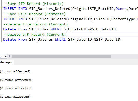 Sql Server Results Set Microsoft Qanda