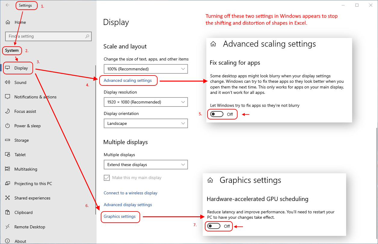 Excel bug? - How to stop Excel from distorting and moving shapes after file is opened - A decade ...