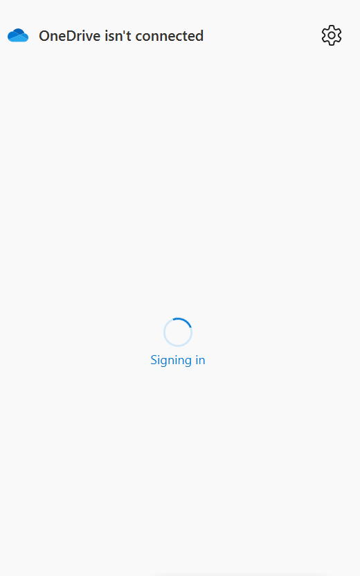 Onedrive isn't connected - Microsoft Q&A