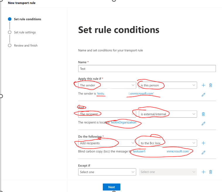 flow or rule to add Bcc email address when sending emails - Microsoft Q&A