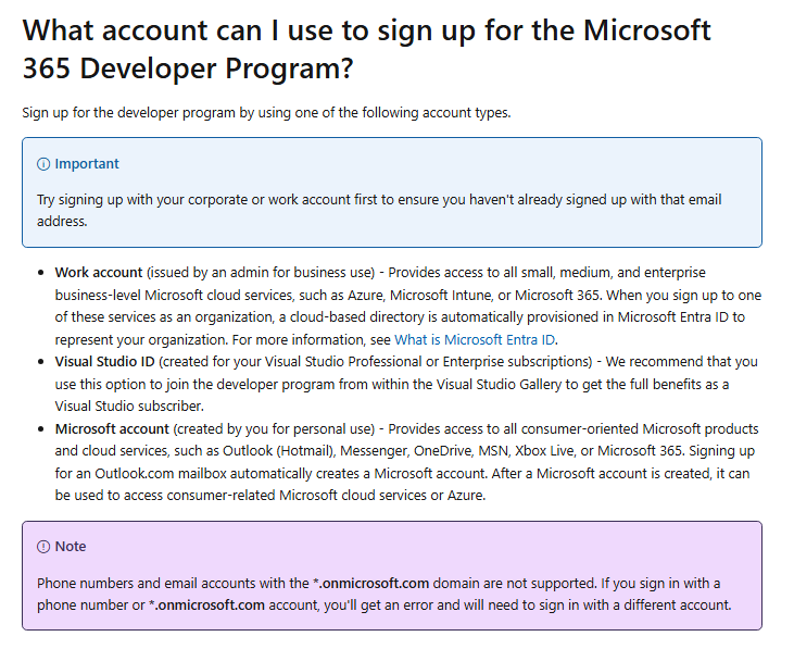 Request for Sandbox Activation – Active Developer with Azure/M365 Integration - Microsoft Q&A