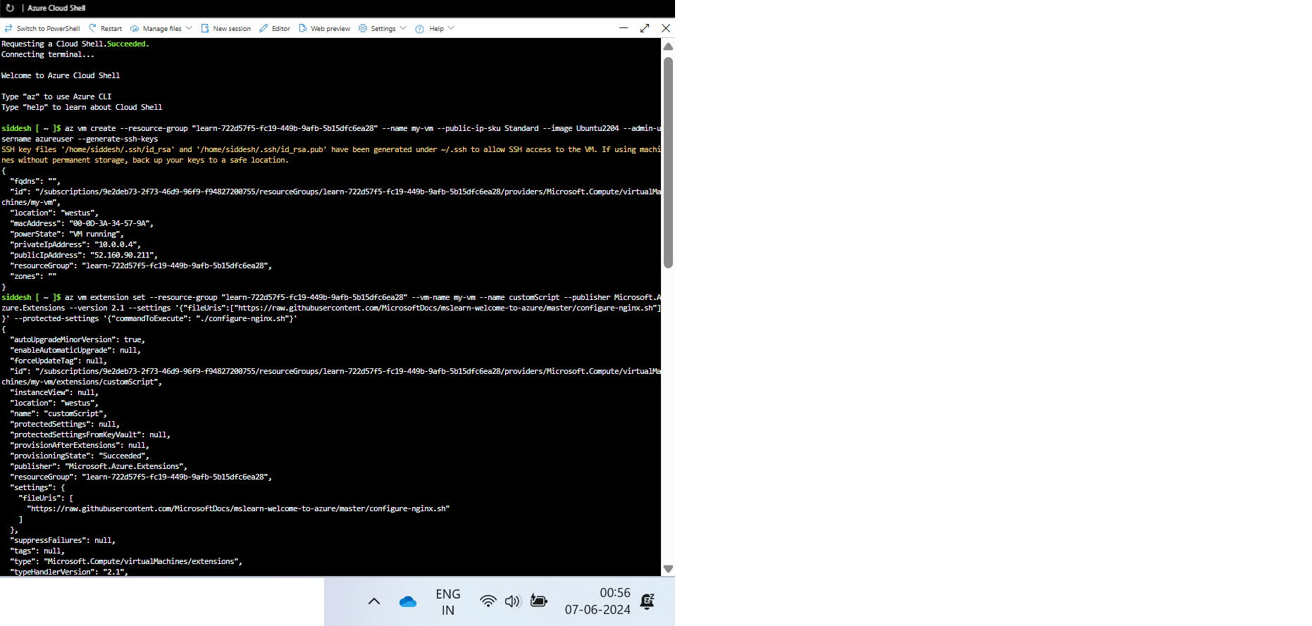 Exercise Create An Azure Virtual Machine Microsoft Qanda 6699