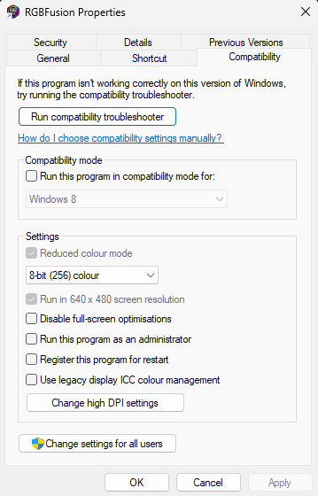 Application is stuck at 640 x 480 screen resolution - Microsoft Q&A