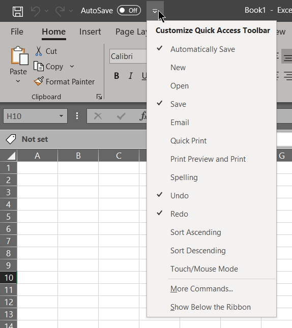 Can I configure the title bar in Excel? - Microsoft Q&A