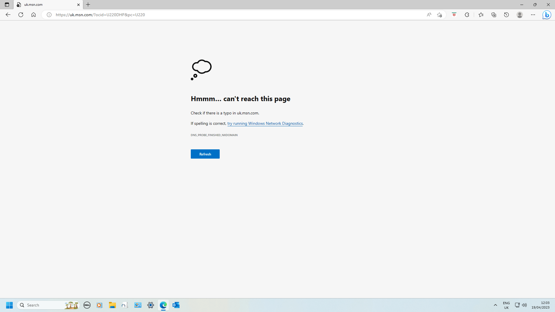 Why do I have a problem returning to my home page in Edge? - Microsoft Q&A