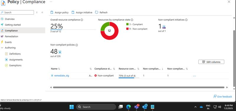 How to apply Azure Policy to existing resources and perform remediation ...