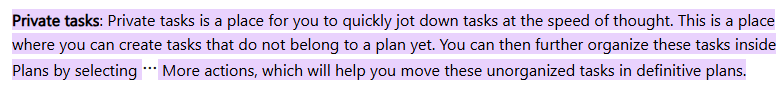 Planner in MS Teams - Private tasks are not showing up in My tasks tab ...