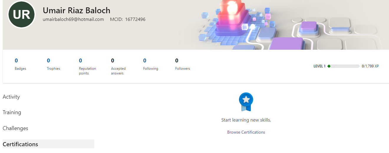 How to fix certification profile issue from certiport - Microsoft Q&A