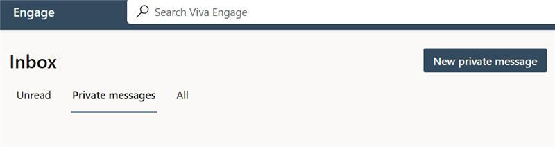 Hi, I'm unable to send private messages on Viva. Please help ...