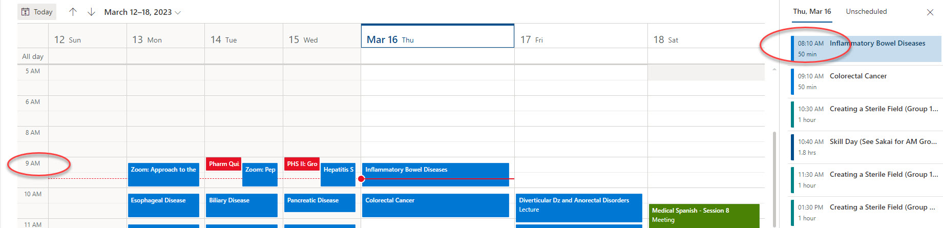 How to fix items showing at the wrong times in SharePoint list calendar week view? - Microsoft Q&A
