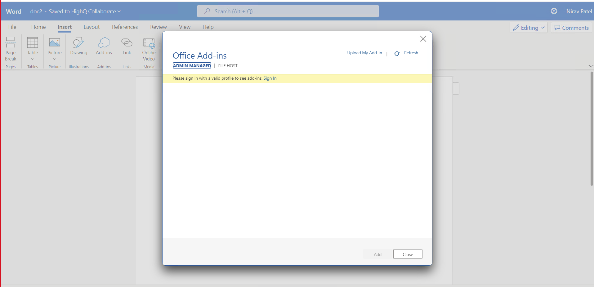 Is it possible to force a user to sign in using the WOPI implementation? - Microsoft Q&A