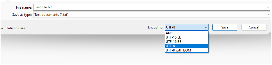 Outlook Calendar-Export to CSV-Any way to 'set' this to UTF-8 (without BOM)? - Microsoft Q&A