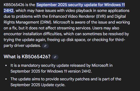 2025-09 Cumulative Update for Windows 11, version 25H2 for x64-based ...