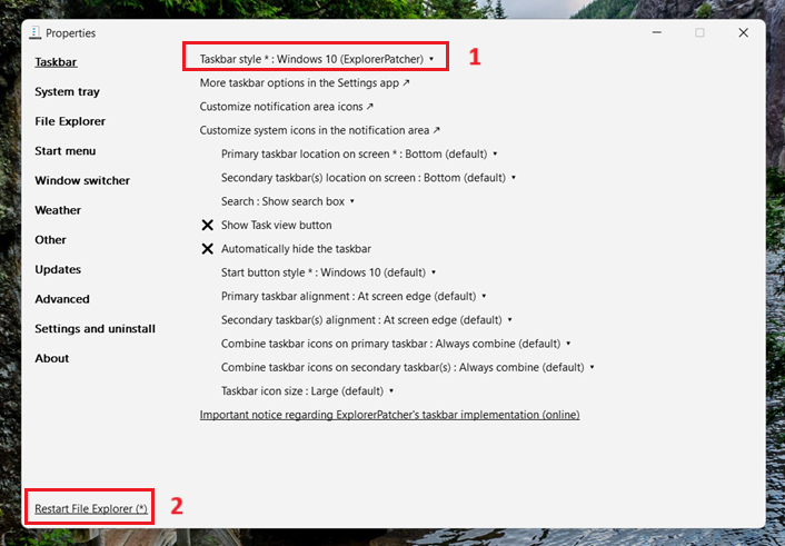 How do I make my Windows 11 taskbar show consistent icons for a program ...