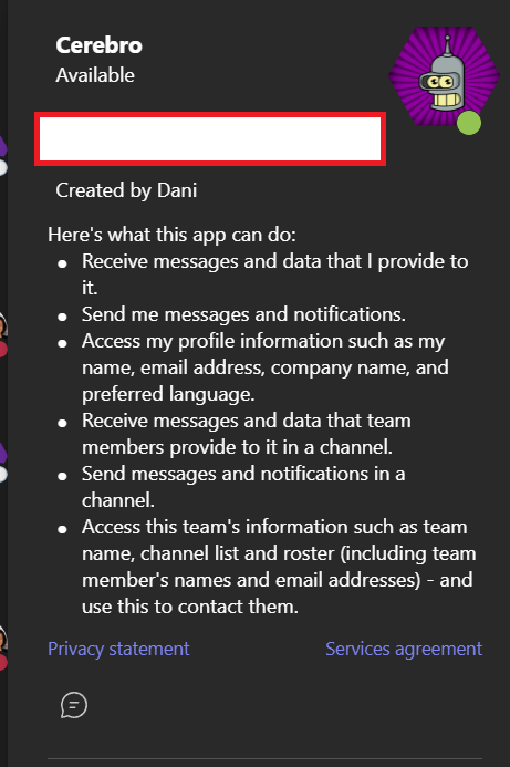 How can I set the icon for power virtual agent to be full size ...