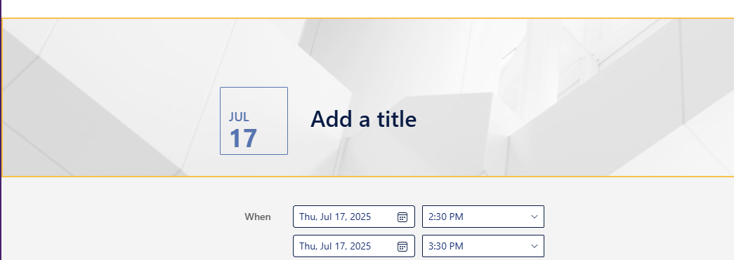 Add image button in events web part missing in gcc high modern sharepoint - Microsoft Q&A