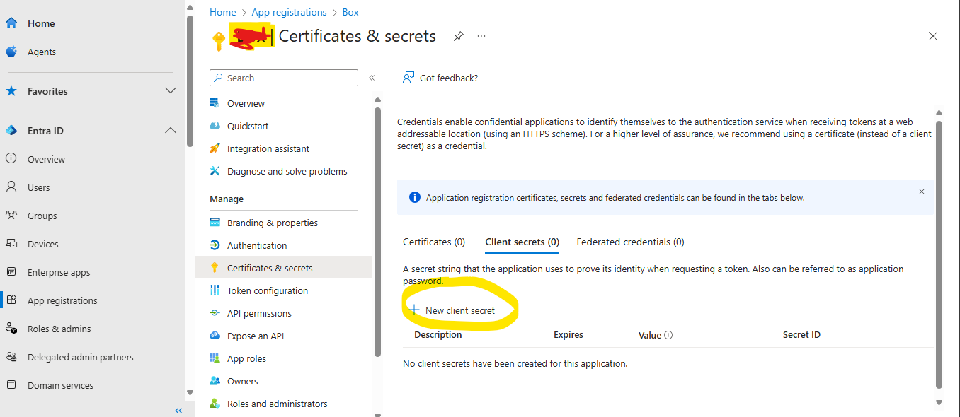 ERROR: AADSTS7000222: The provided client secret keys for app '***' are expired. Visit the Azure ...